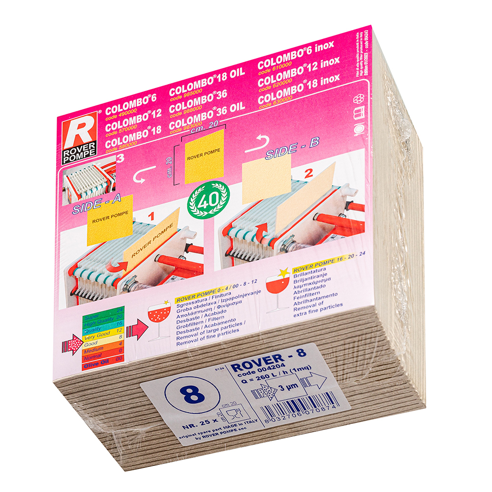 Filtros Rover Pompe ROVER 8 COLOMBO 20x20: comprar unos filtros a ...